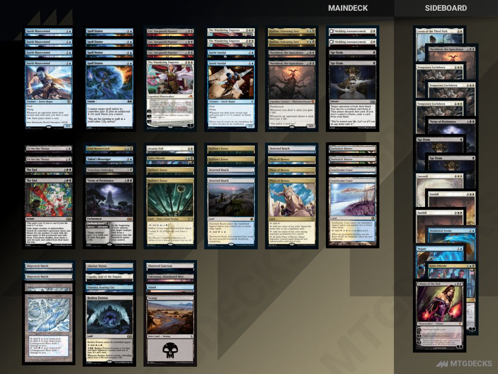 Arena Standard Esper Elementals deck by masamichi takahashi • MTG DECKS
