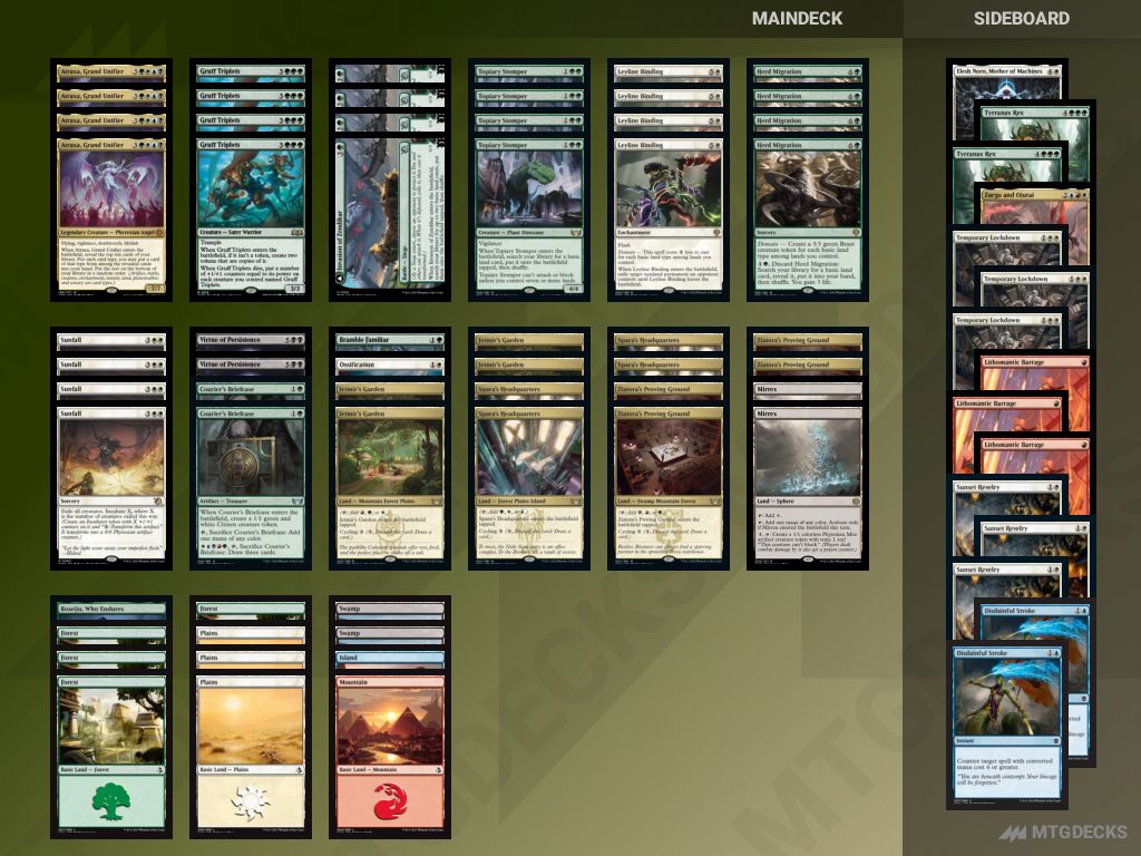 Arena Standard Five-color Control deck by nekosuke • MTG DECKS