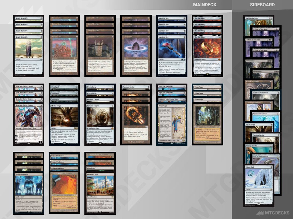 Legacy MUD deck by Matsuo Suguru • MTG DECKS