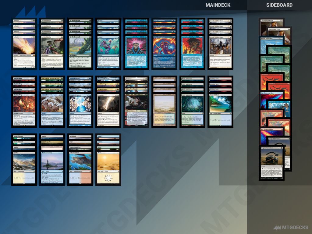 Legacy Multi Color Control deck by toshihiro matsunaga • MTG DECKS