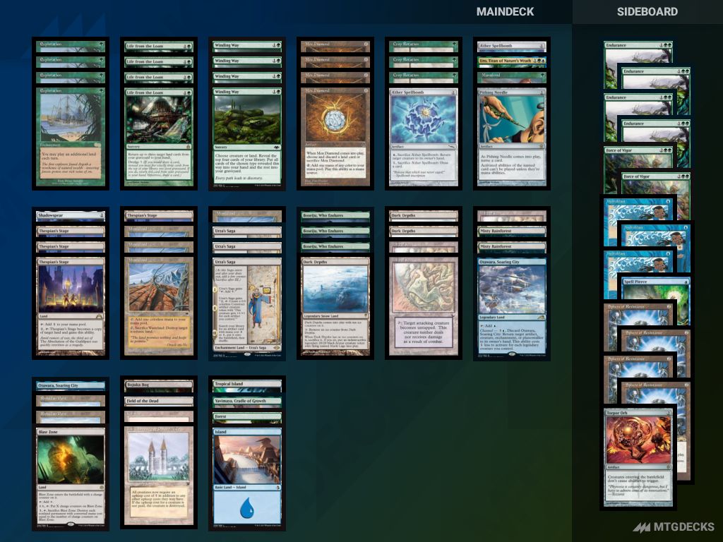 Legacy Lands deck by Hirano Hikari • MTG DECKS
