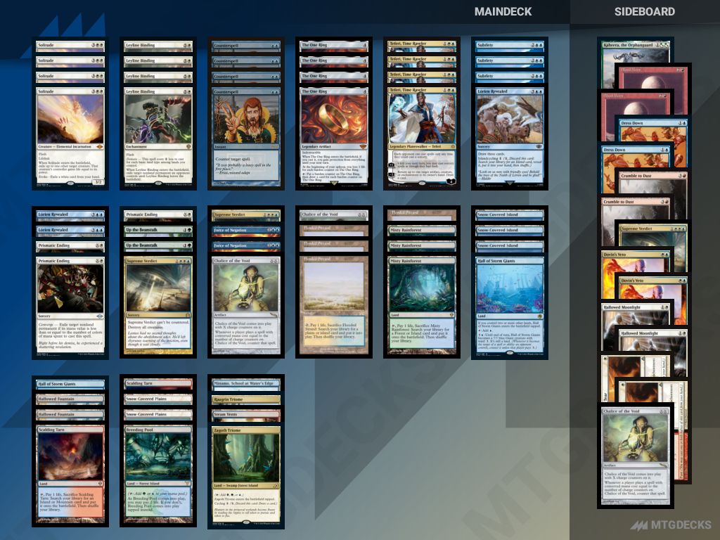 Modern Azorius Control (Kaheera) deck by Ray Tan • MTG DECKS