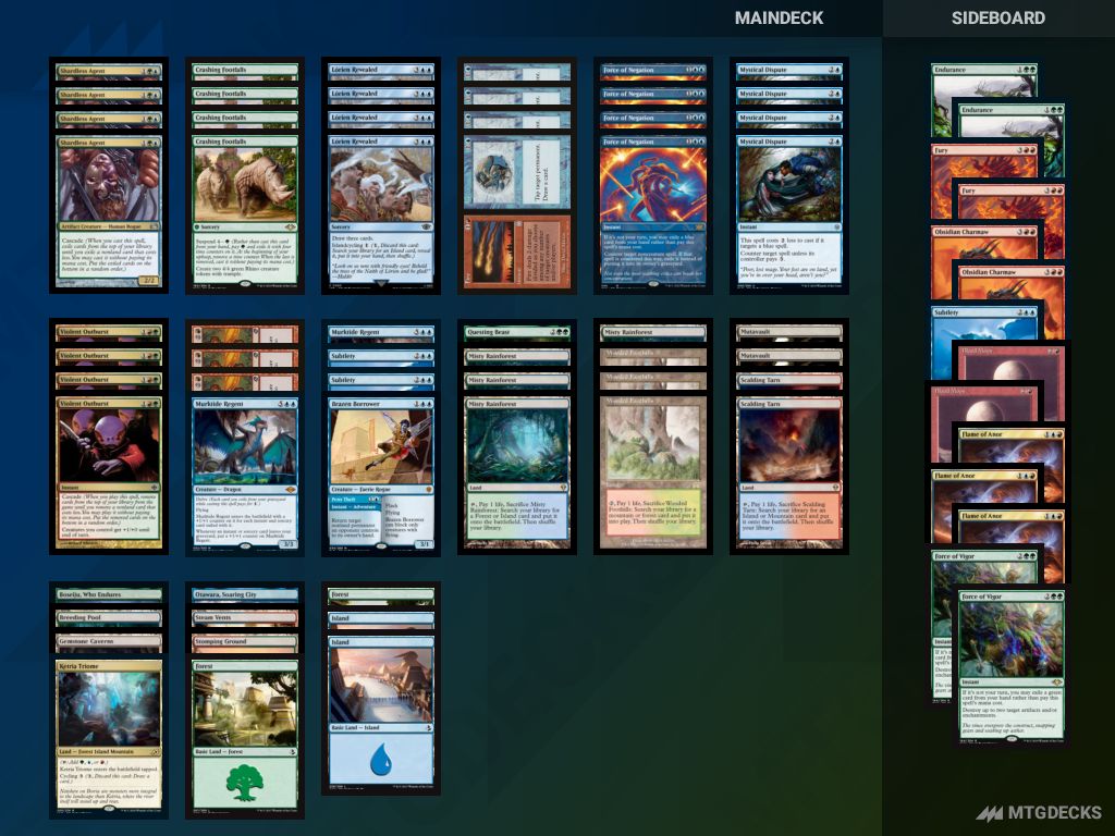 MTGO Modern Preliminary #12582219 | September 20 • MTG DECKS