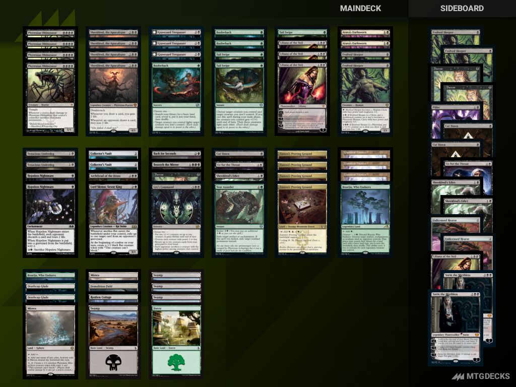 Standard BG Aggro deck by Tsuneki Soushi • MTG DECKS
