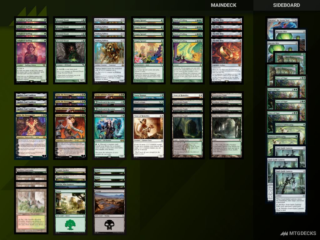 Modern Devoted Druid Combo deck by intellectualba • MTG DECKS