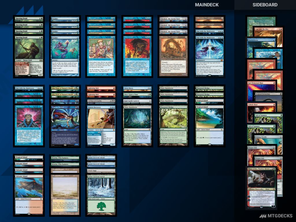 Legacy Aeon Bridge deck by Yoshikazu Saito • MTG DECKS