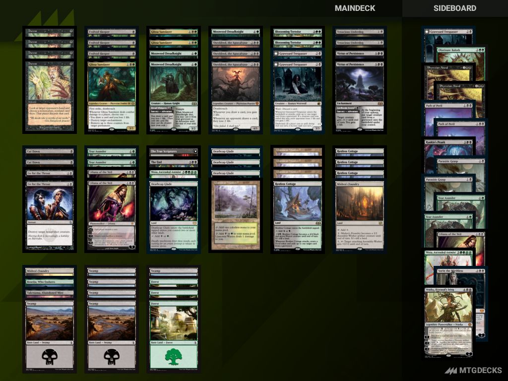 Arena Standard golgari mr deck by DrPlaysMaker • MTG DECKS