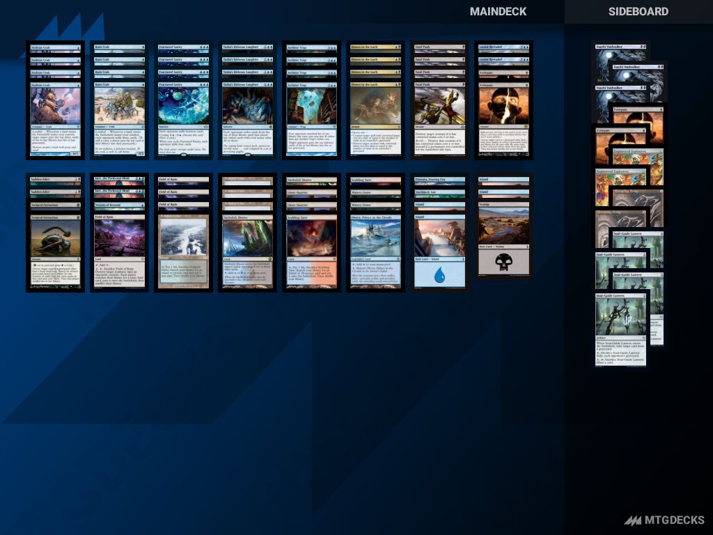 Modern Library Destruction deck by Nakamura Hirokazu • MTG DECKS