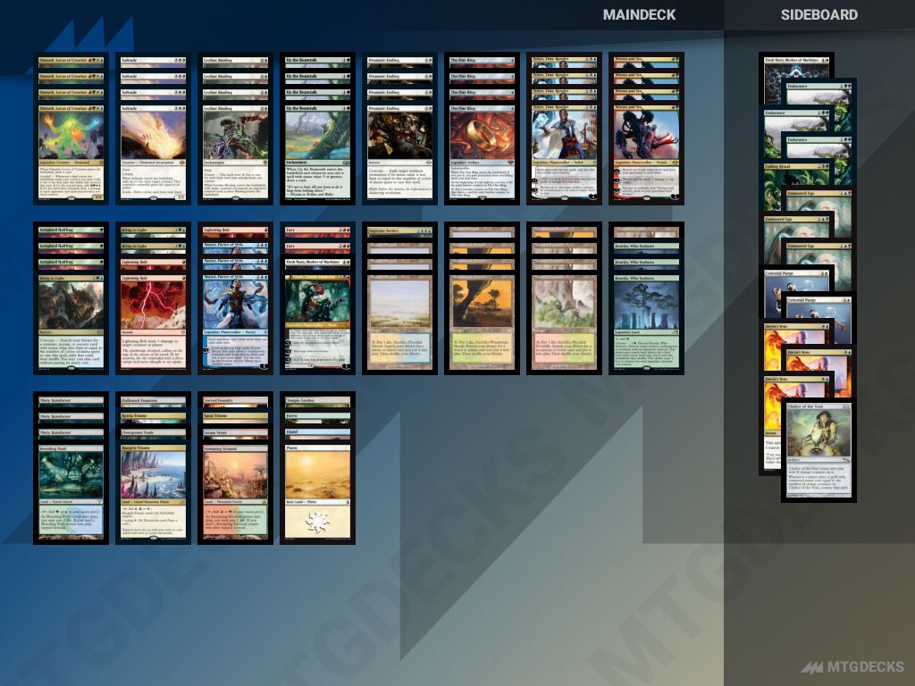 Modern 4 Color Beans to Light deck by joetru • MTG DECKS