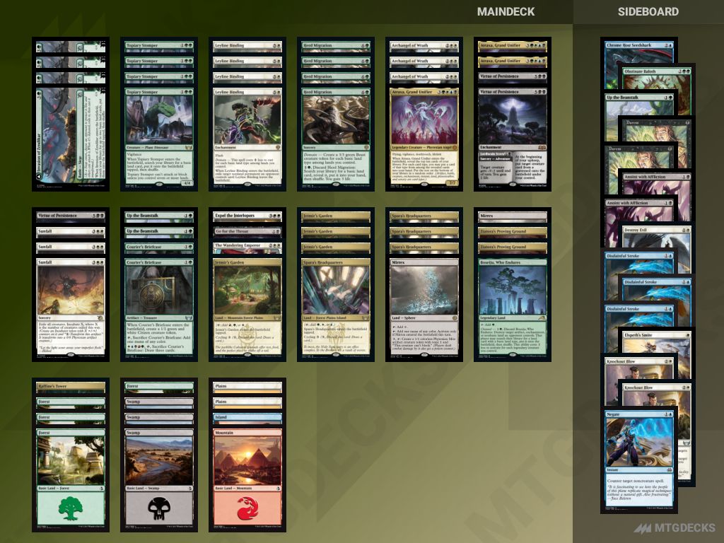 Standard Tournament @ Rapsolo's Community | October 04 • MTG DECKS