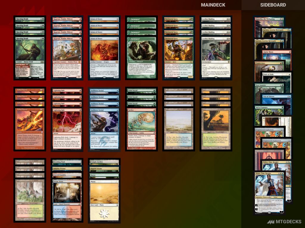 Modern Tribal Zoo deck by Kagimoto Shuuji • MTG DECKS