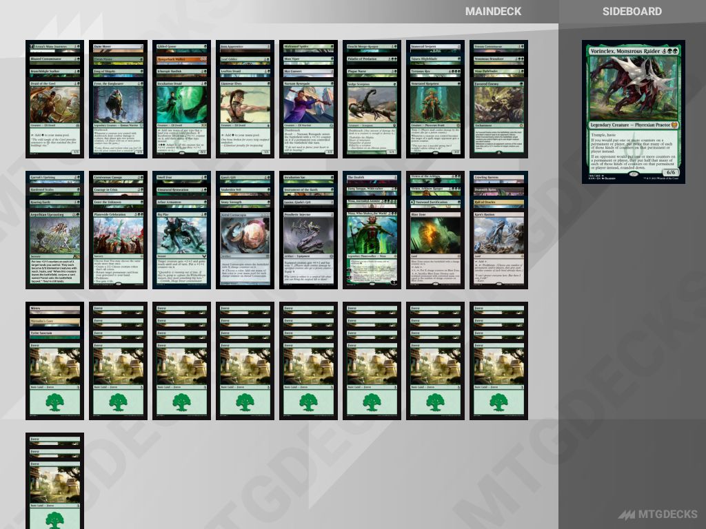 Historic-Brawl Vorinclex Counters deck by PlaneswalkerFan • MTG DECKS