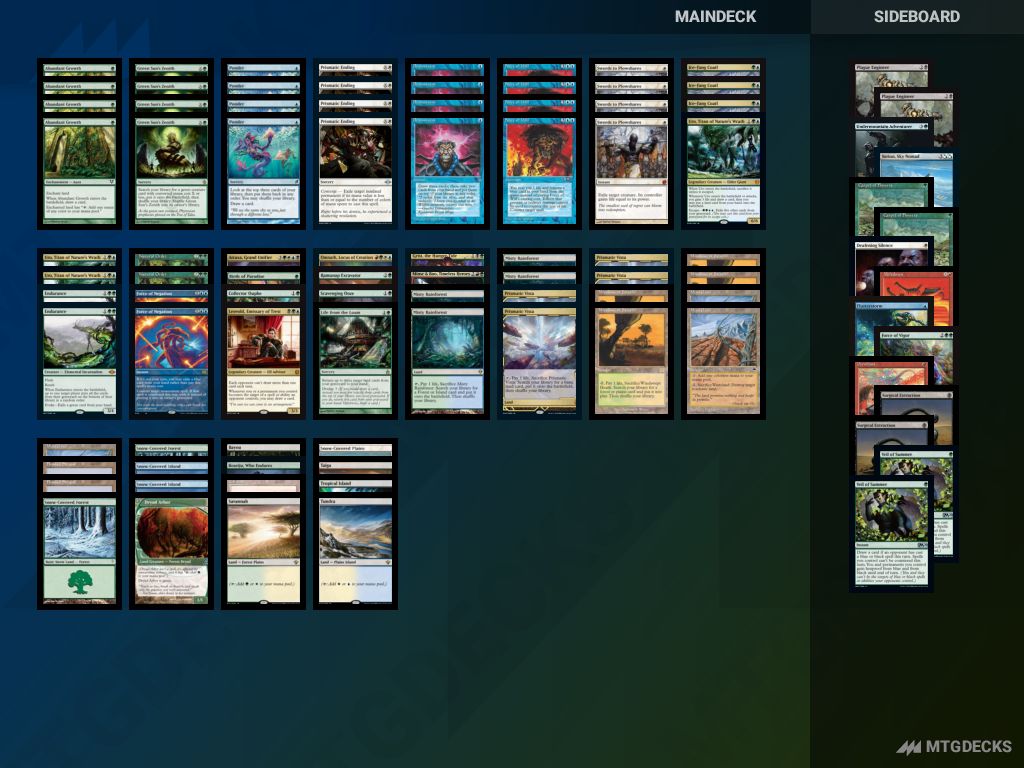 Legacy 5 Color Zenith deck by Tantik • MTG DECKS