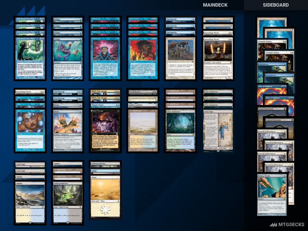 MTGO Legacy Challenge 32 #12584894 | October 07 • MTG DECKS