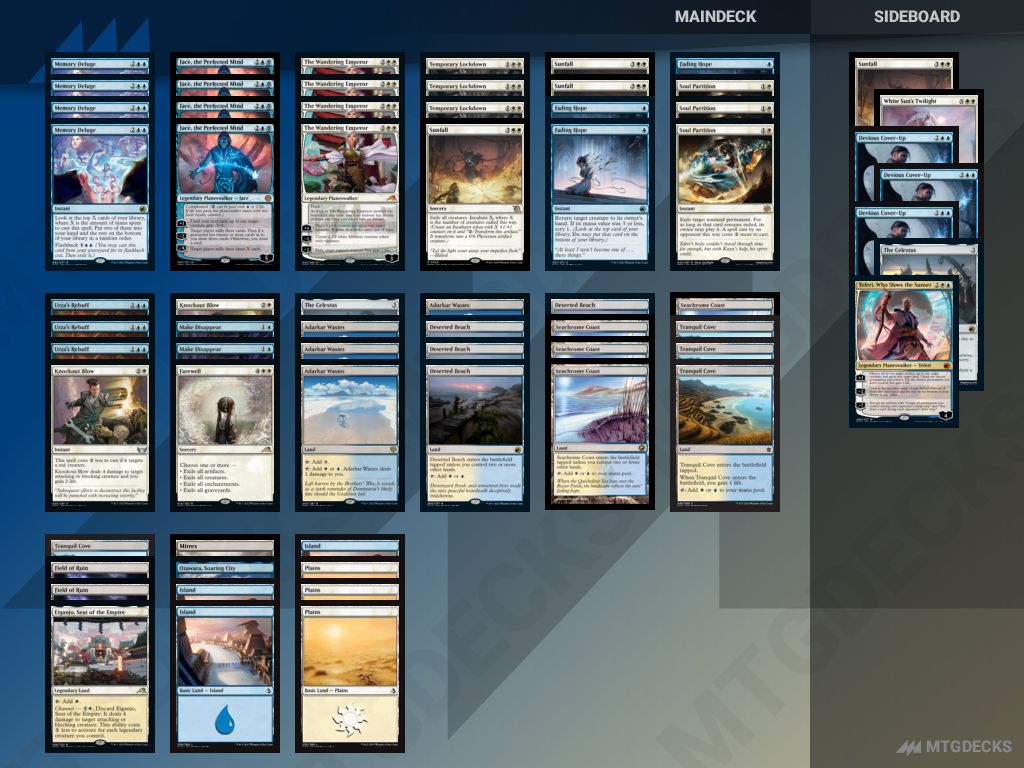 Sunday and chill BO1 @ Cool Spot | Standard - October 09 • MTG DECKS