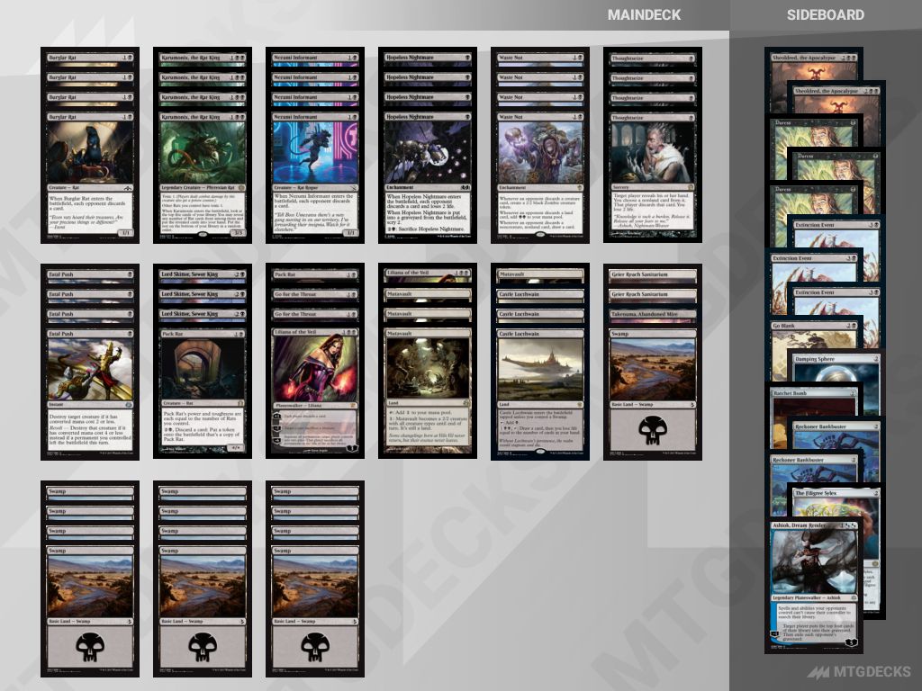 Arena Explorer waste rat deck by Al carrer! • MTG DECKS