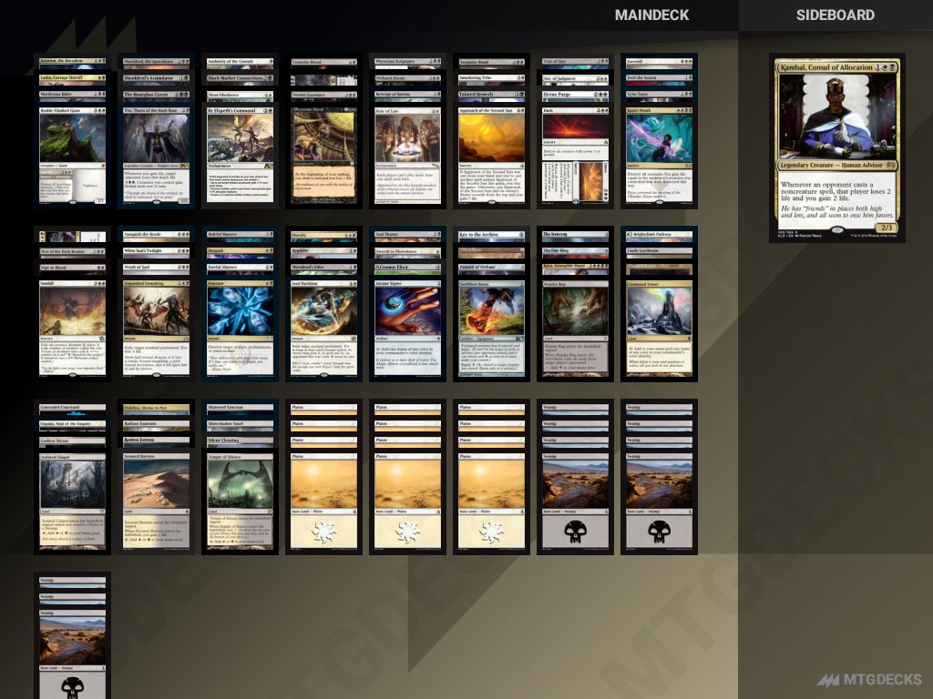Historic-Brawl Kambal Brawl Wall deck by TheFreshProduce • MTG DECKS