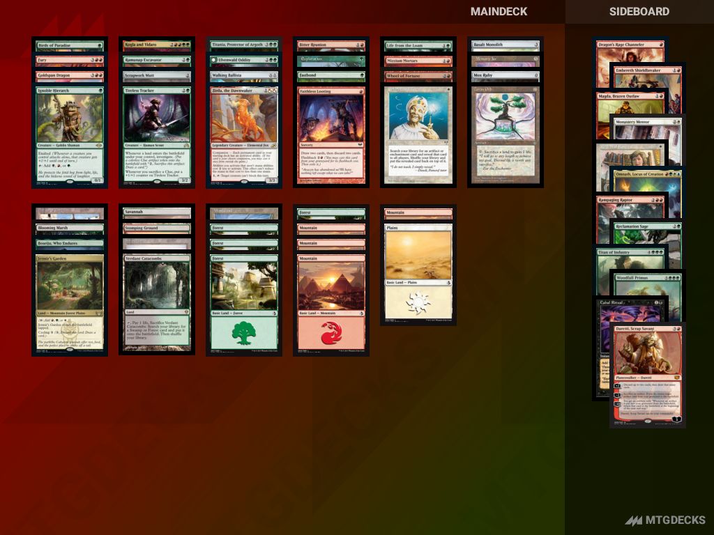 Other RG fastbond deck by calebdmtg • MTG DECKS