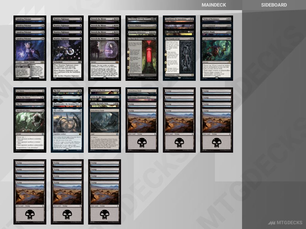 Arena Standard Stoner(1) deck by cristianstonethomas • MTG DECKS