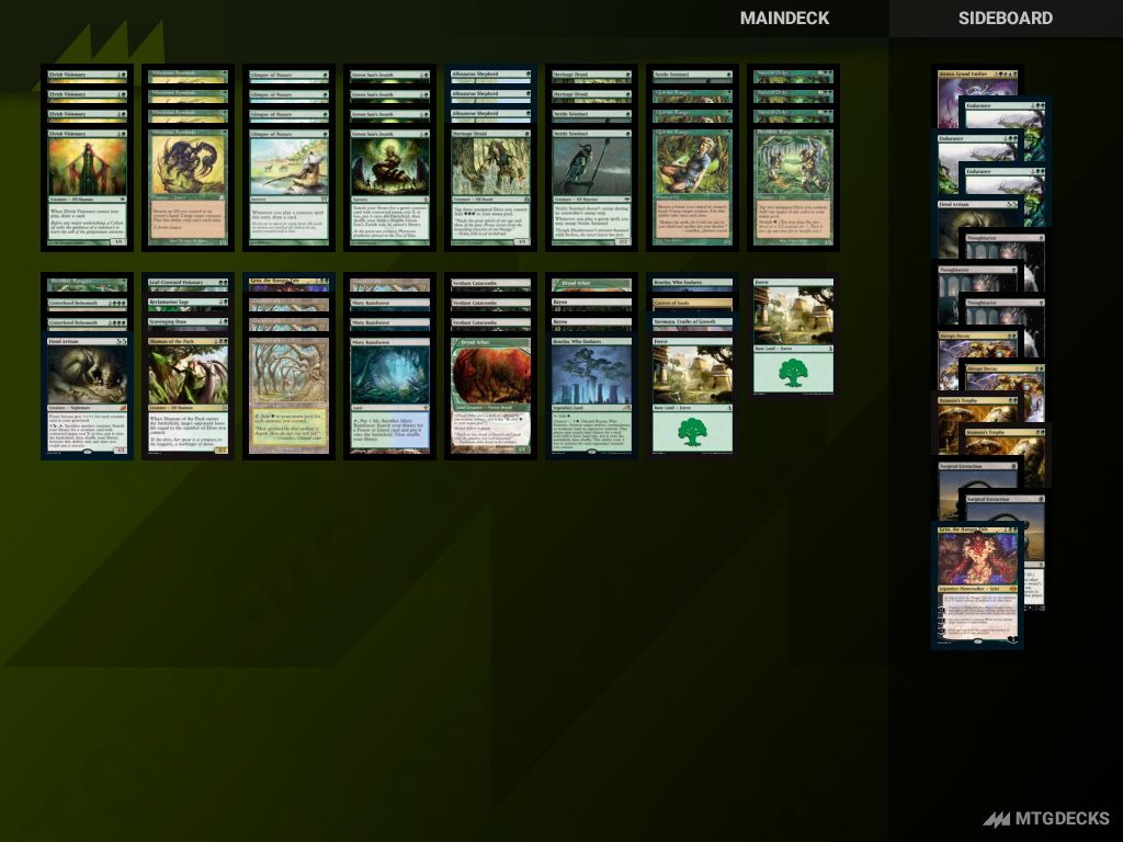 Legacy Elves deck by victorious coleman • MTG DECKS