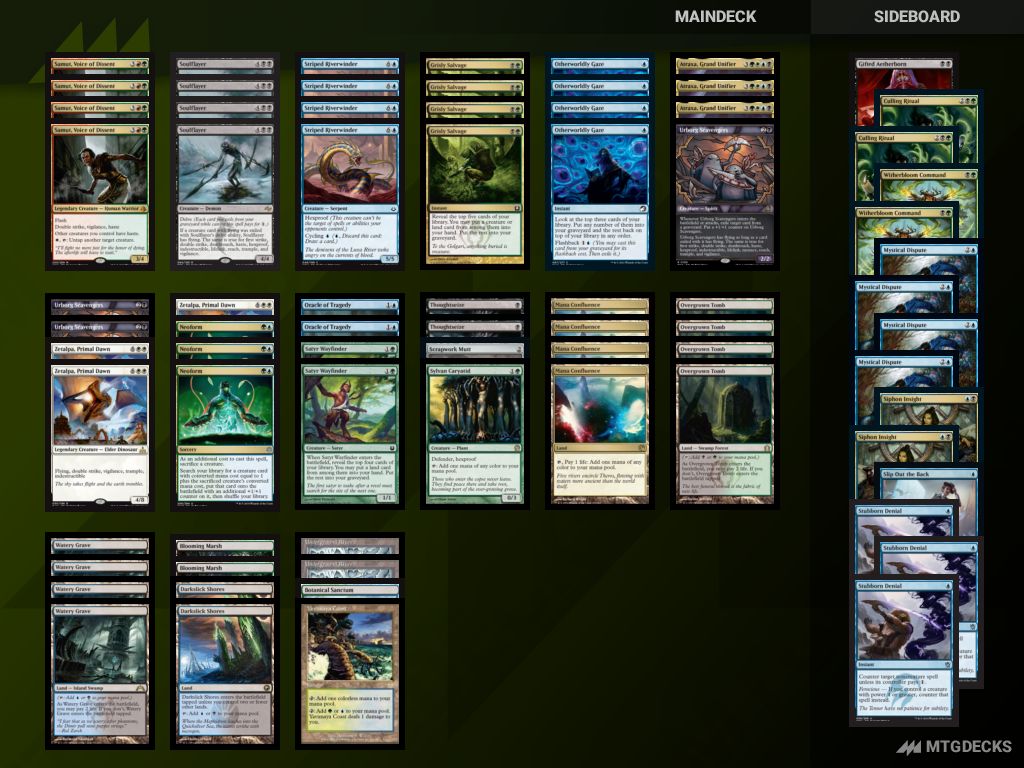 Pioneer Soulflayer deck by モリシタ ユキタカ • MTG DECKS