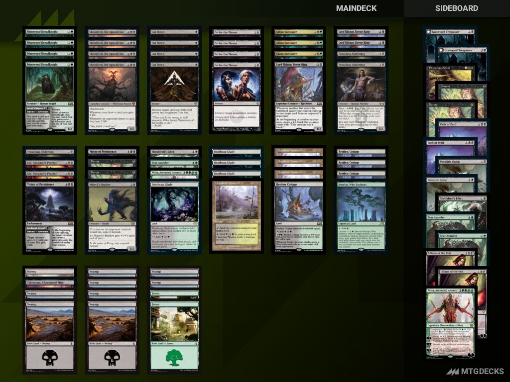 Arena Standard Golgari Stuffs deck by Jaffer • MTG DECKS