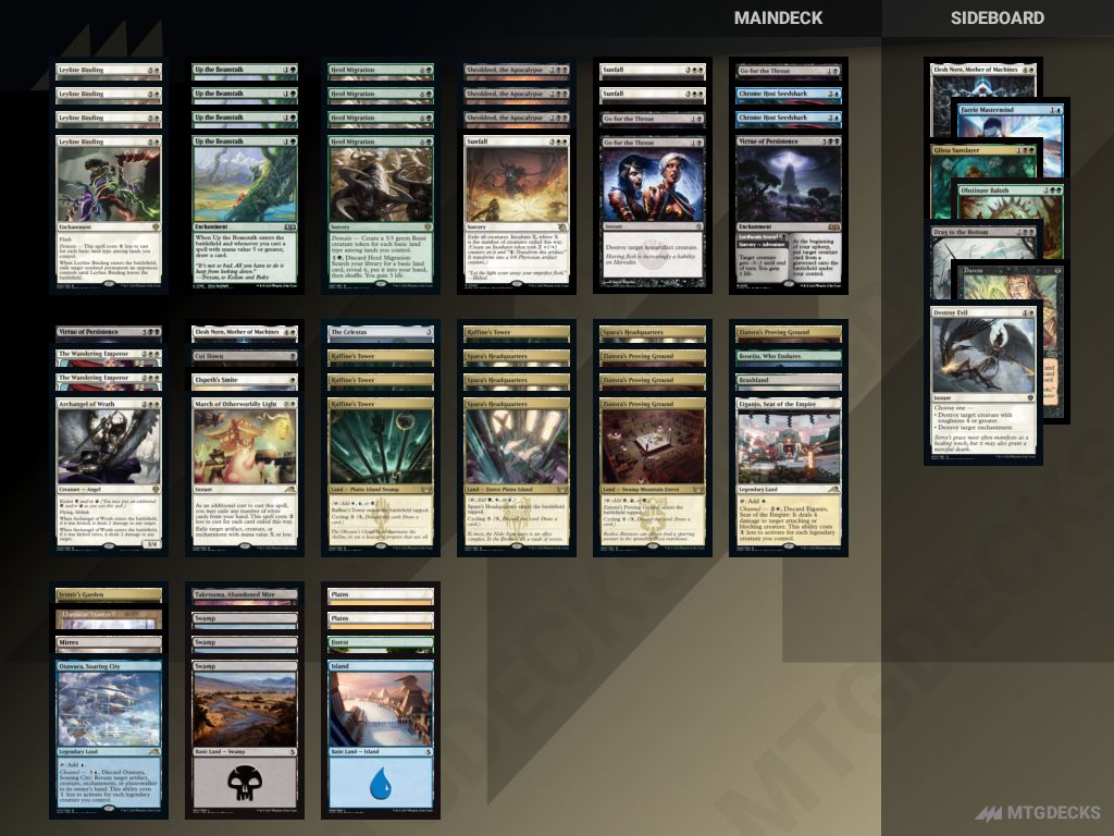 Arena Standard The Bean deck by TheOneJame • MTG DECKS