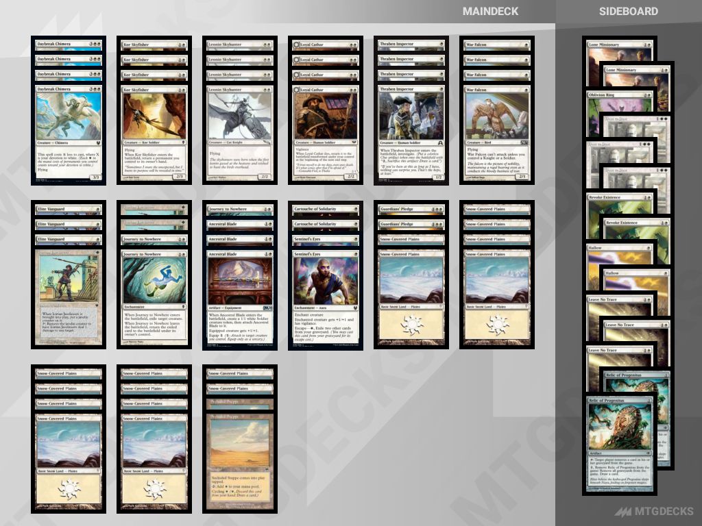 Pauper W.W deck by Tivini • MTG DECKS