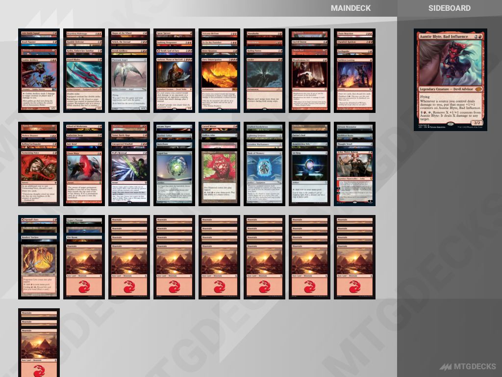Commander Goofy deck by bonkanonji • MTG DECKS