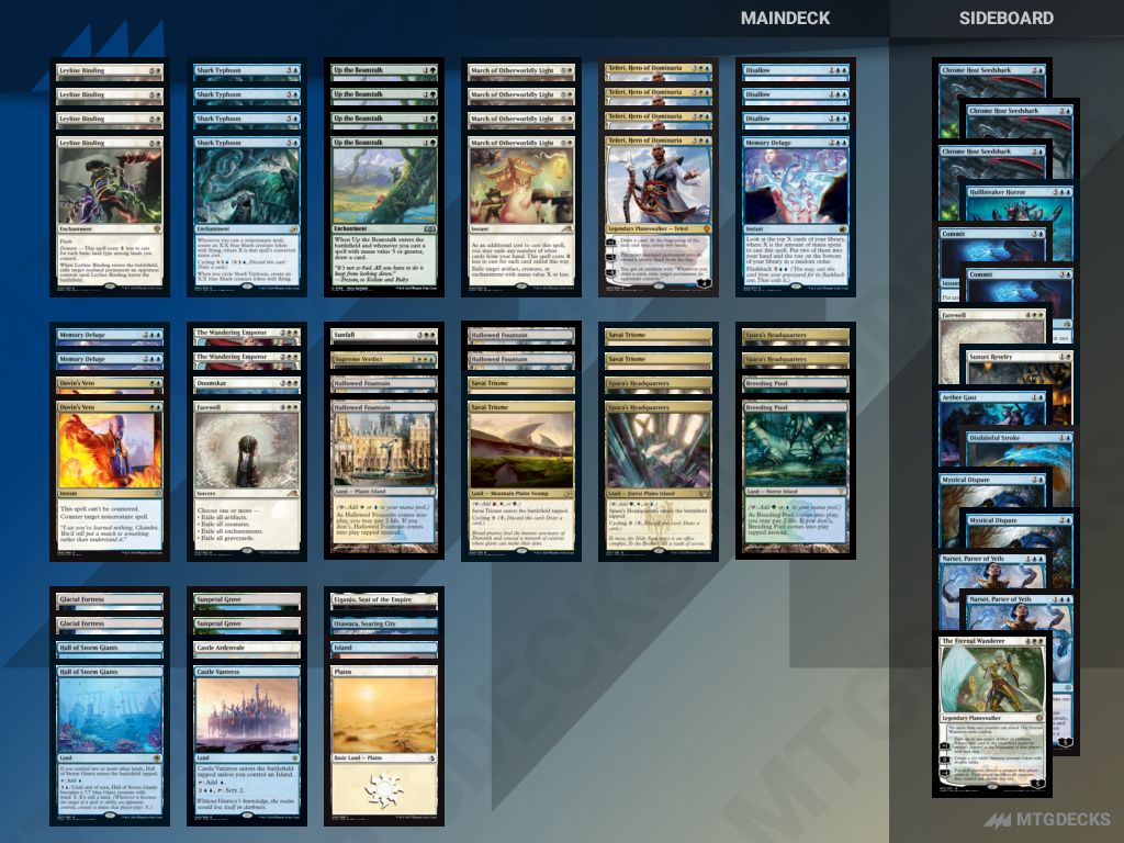 MTG Explorer Bant Control top decks • MTG DECKS