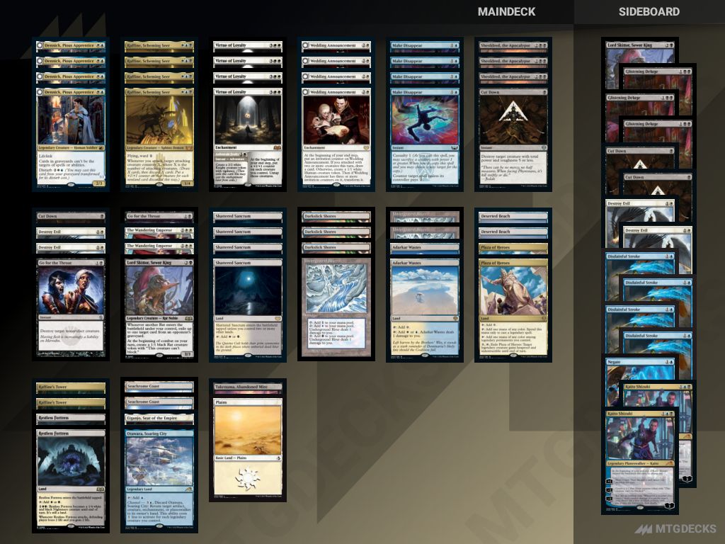 MTGO Standard Preliminary #12587841 | October 19 • MTG DECKS