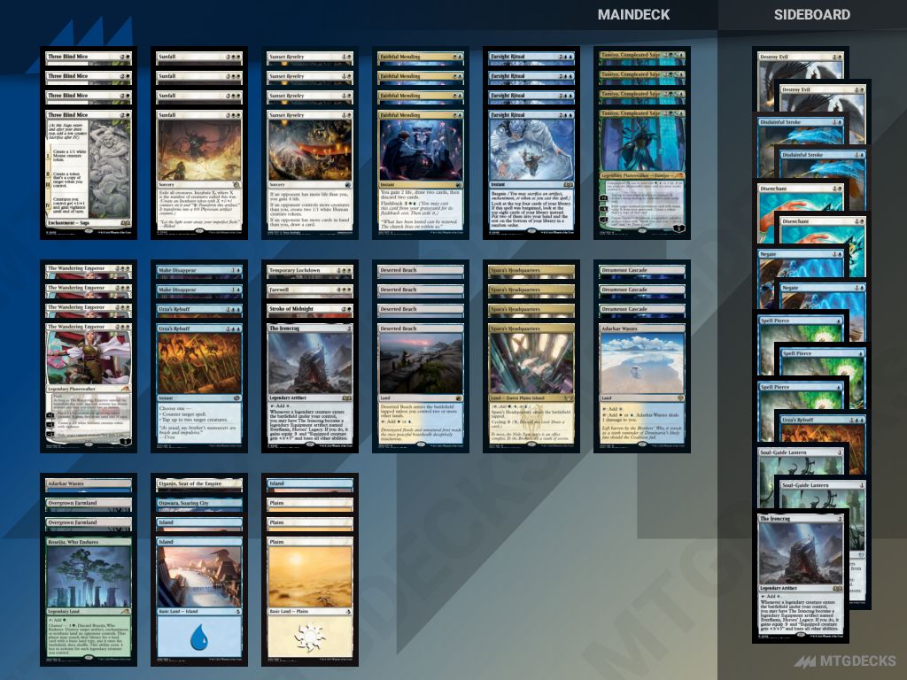 Standard Bant Enchantments deck by Dillan Cobb • MTG DECKS