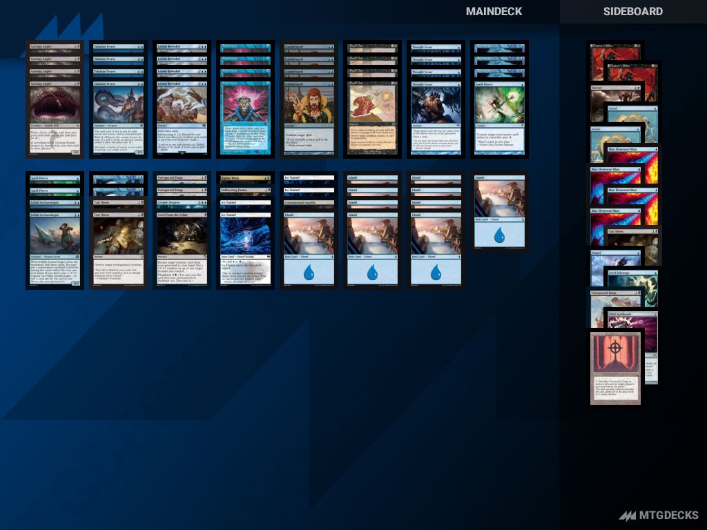 Pauper Terror lago negro deck by Mirolha • MTG DECKS