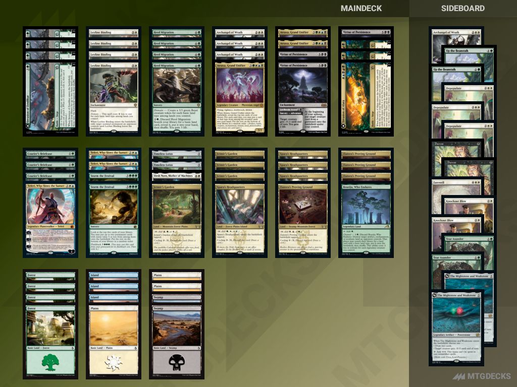 Standard Four-color Ramp deck by James Adams • MTG DECKS