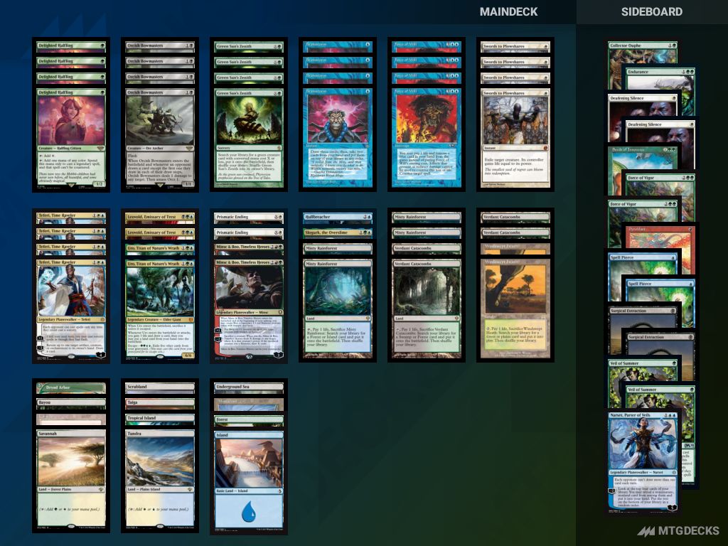 Legacy 5 Color Zenith deck by Adelorenzi • MTG DECKS