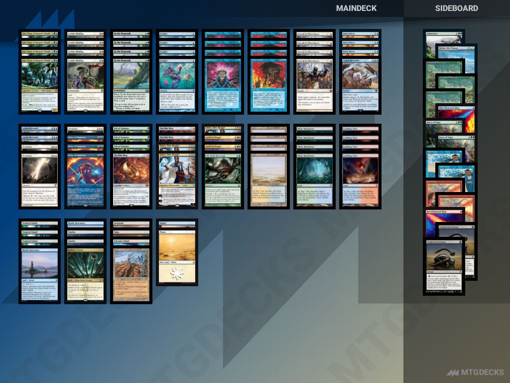 MTGO Legacy Showcase Challenge #12587829 | October 22 • MTG DECKS
