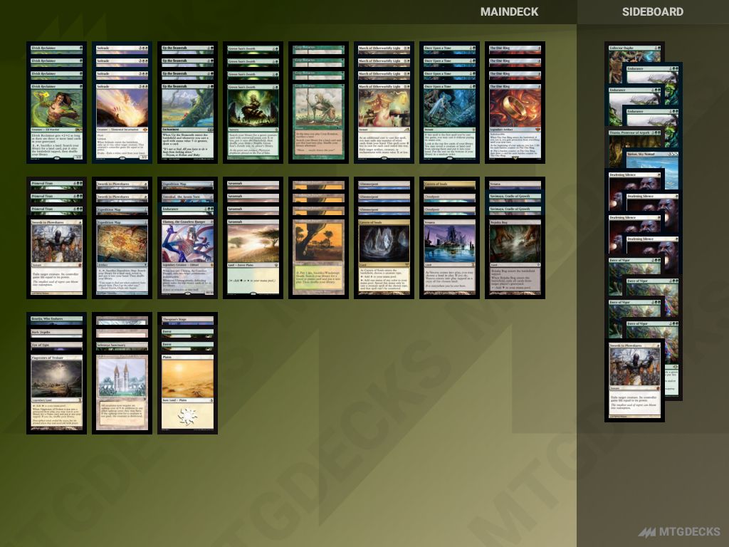 Legacy 12 Post deck by findago • MTG DECKS