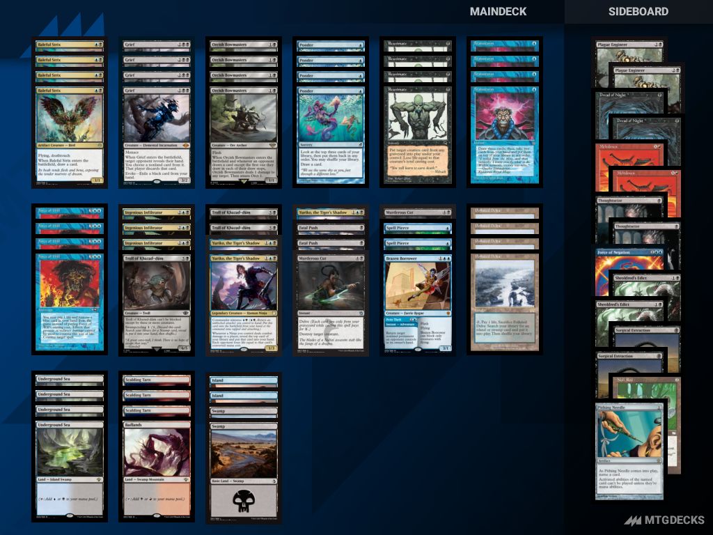 Legacy Ninja deck by Nishimura Kohei • MTG DECKS