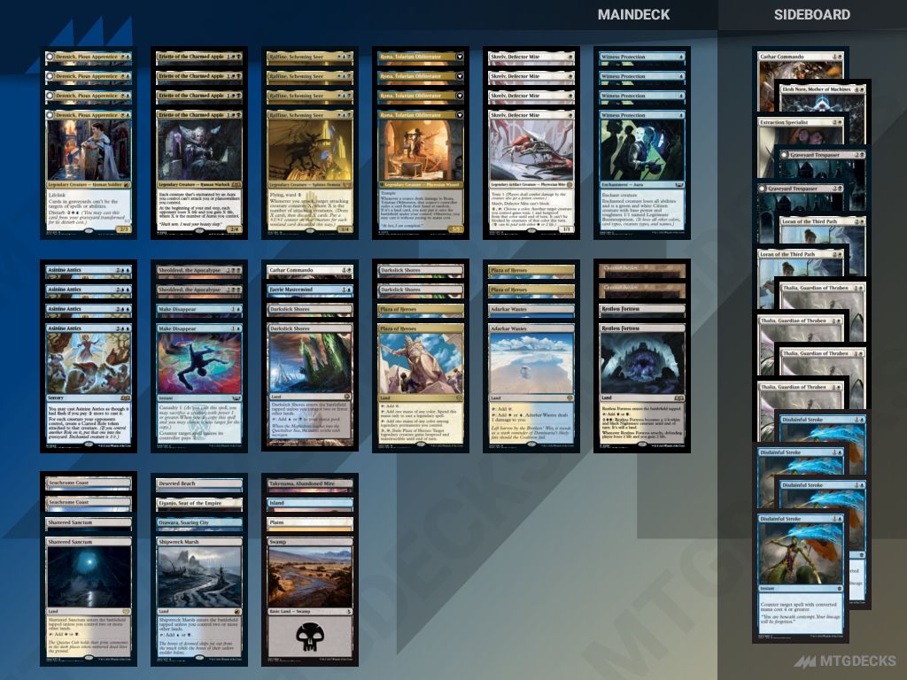 Arena Standard ERIETTE LEGEND deck by Rapsolo • MTG DECKS
