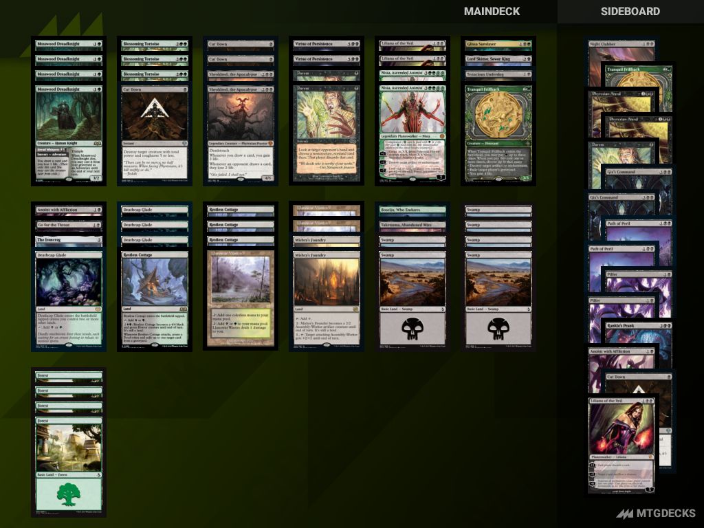 Standard Golgari Midrange deck by scipios • MTG DECKS