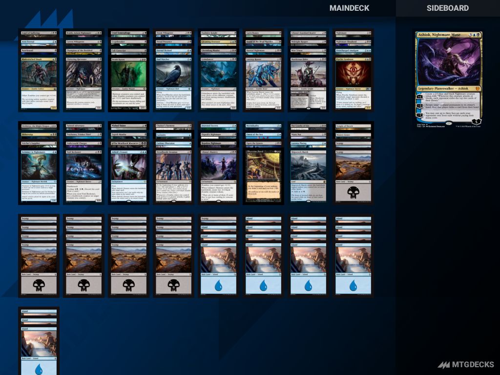 Historic-Brawl Ashiok brawl deck by pablometal619 • MTG DECKS