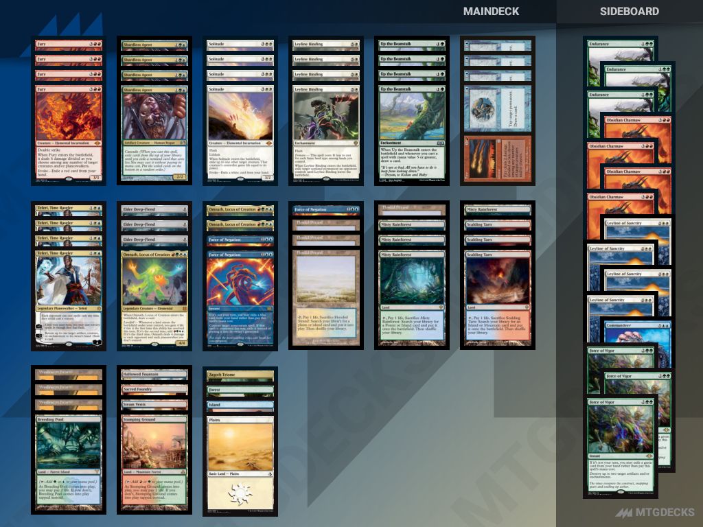 Modern BEANS deck by youngpeezy420 • MTG DECKS