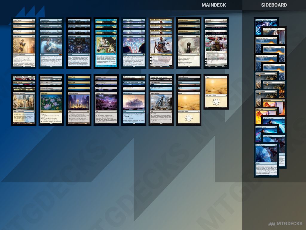 Arena Explorer UW lotus deck by Gabriel_Augusto • MTG DECKS