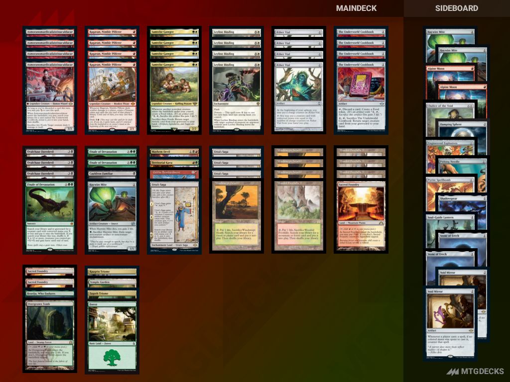 Modern Samwise Combo deck by kiko • MTG DECKS