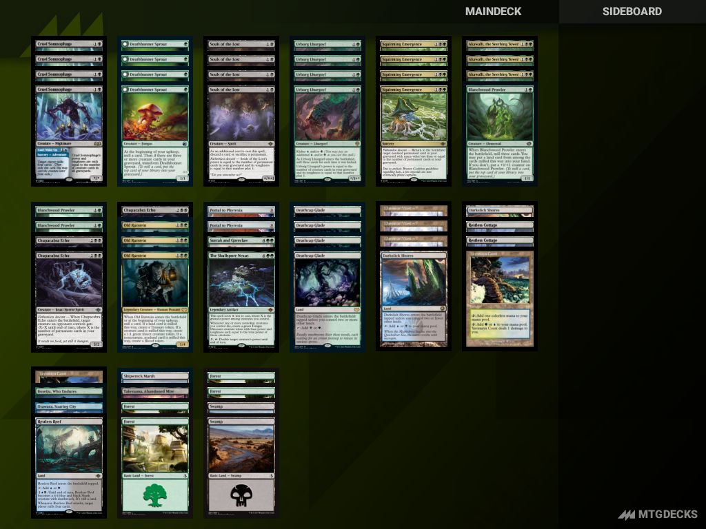 MTG Standard Lost Caverns of Ixalan Golgari Self-Mill top decks • MTG DECKS