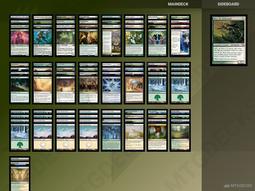 Historic-Brawl Tokens Go Brrr | Historic Brawl deck by TwistedEar • MTG ...