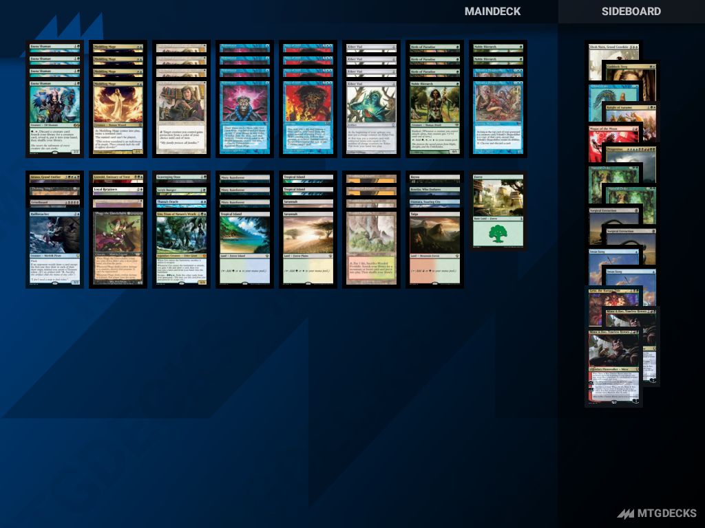 Legacy Five-color Combo deck by shaden • MTG DECKS