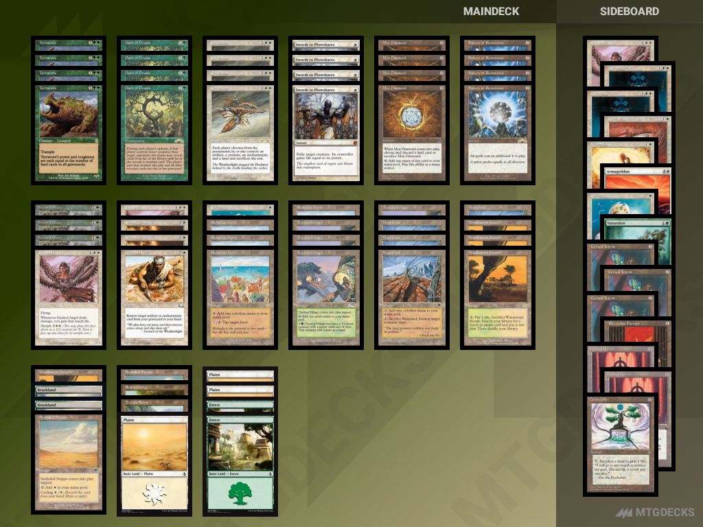 Premodern Oath Prison deck by Gutti • MTG DECKS