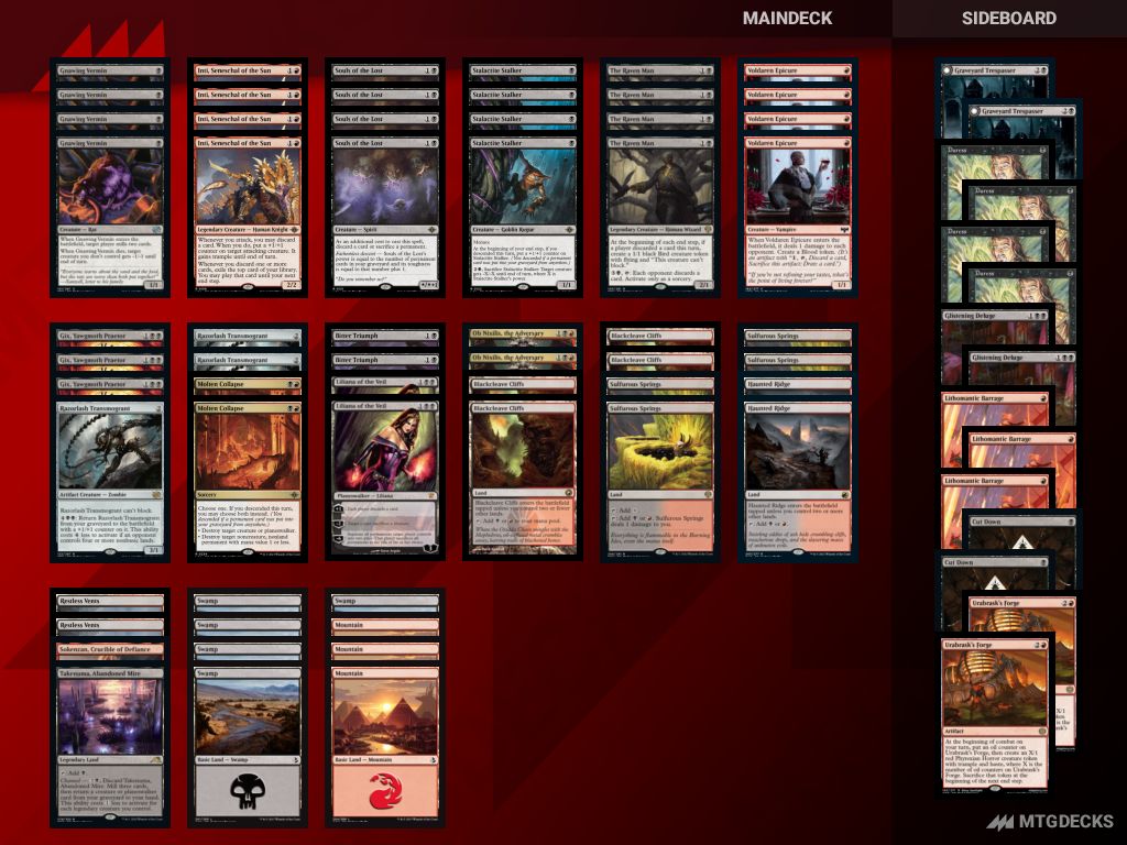 Arena Standard rakdos descend deck by Shieldmaiden • MTG DECKS