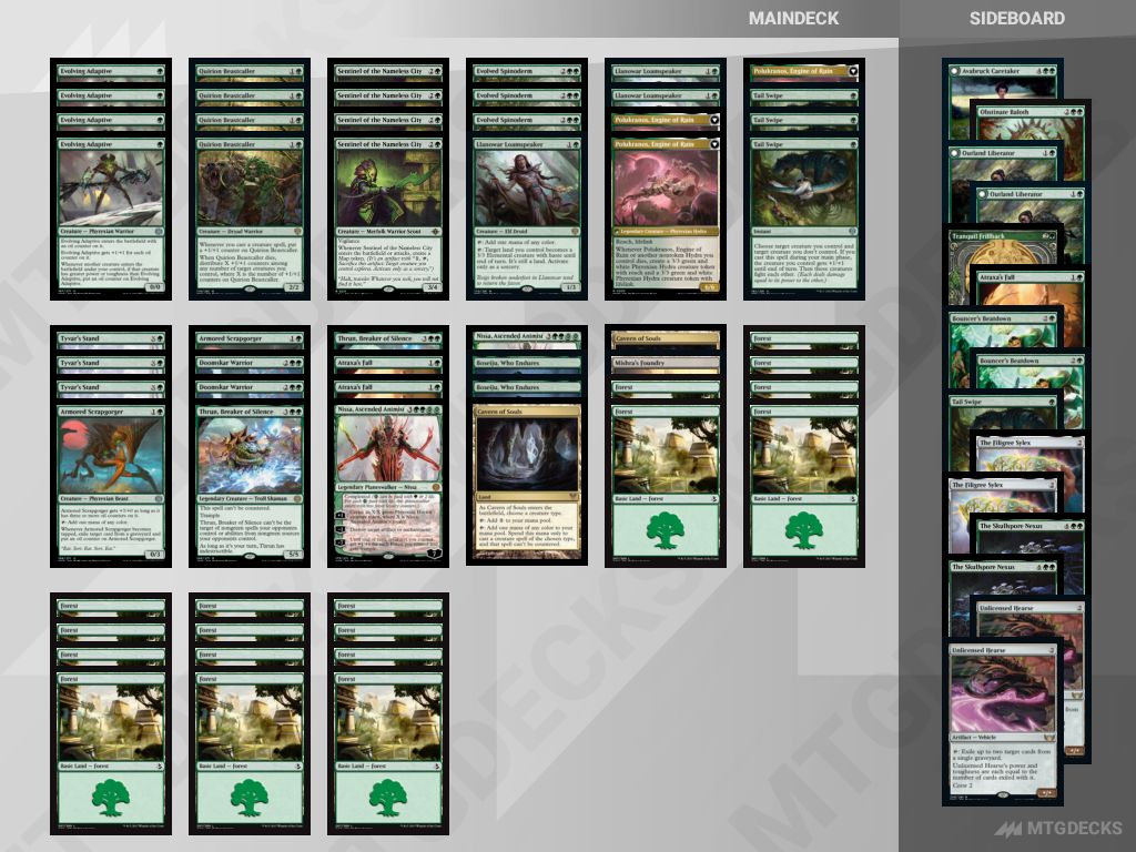 Standard Mono-Green Aggro deck by Satoshi Nakano • MTG DECKS